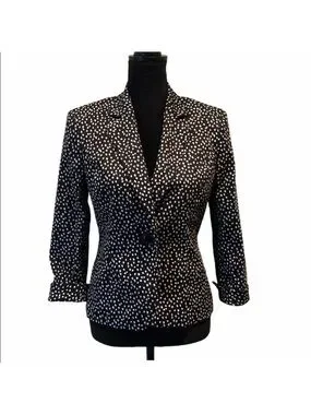 Jones Studio | Jackets & Coats | Jones Studio Classic One Button Cotton ...